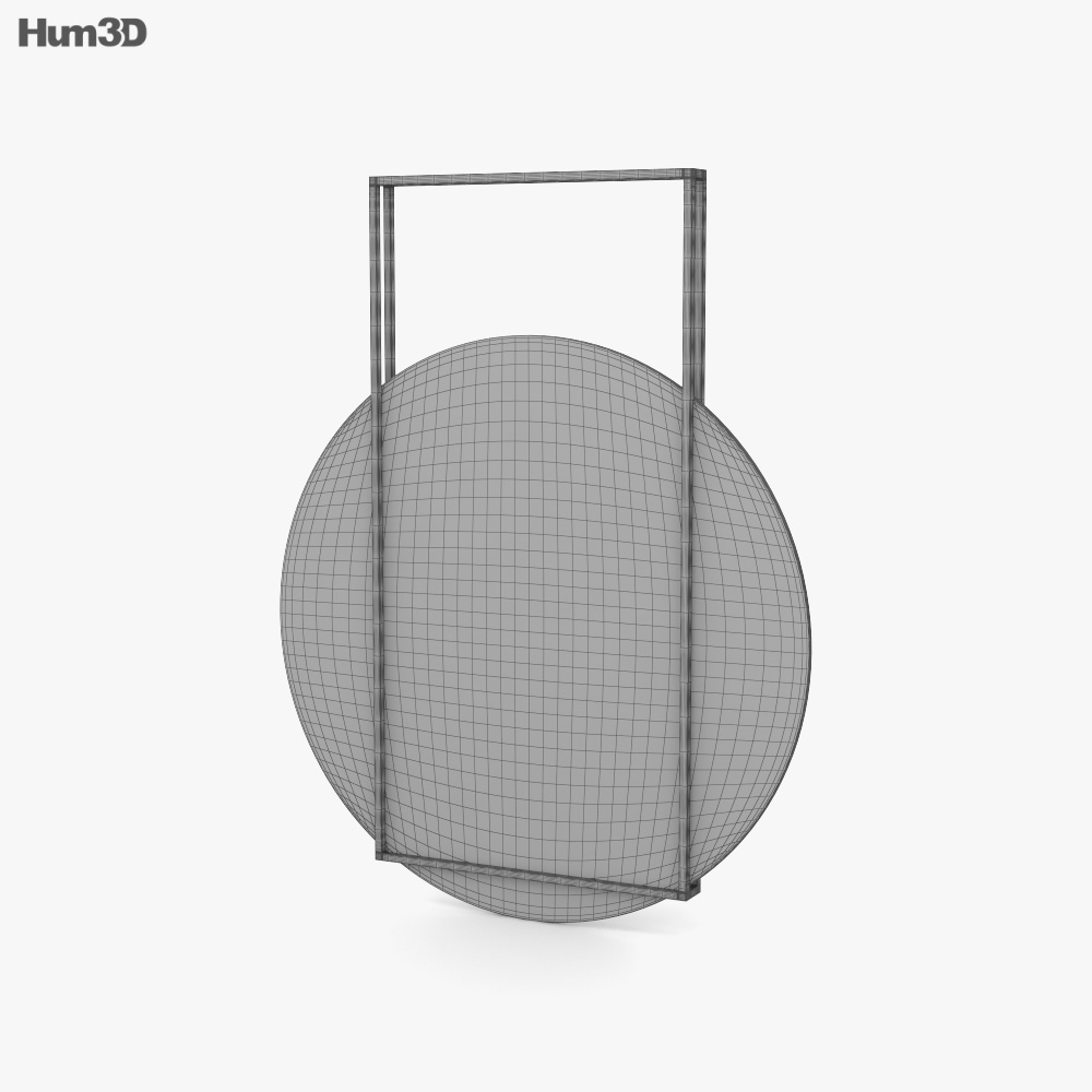 CB2 Pendulum Wall mirror 3D model - Download in MAX, OBJ, FBX, C4D