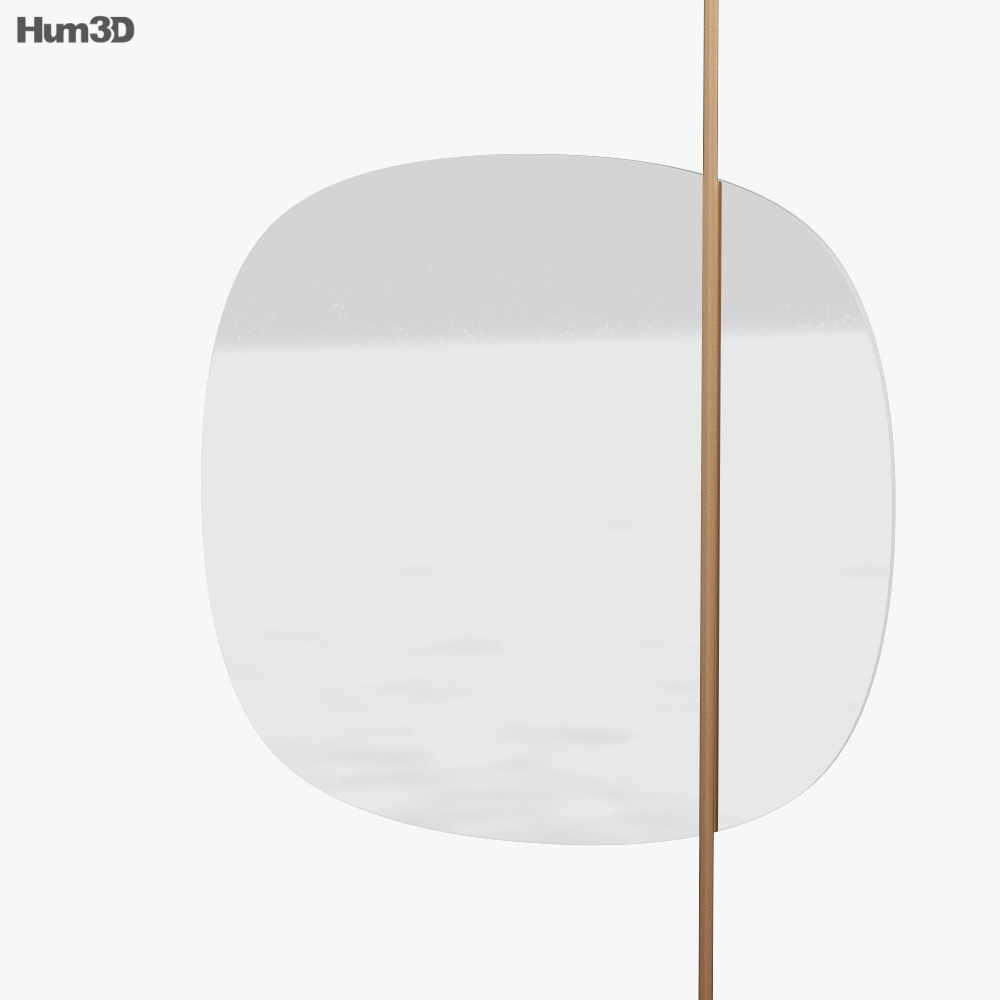 Calligaris Vanity mirror 3D model - Download in MAX, OBJ, FBX, C4D