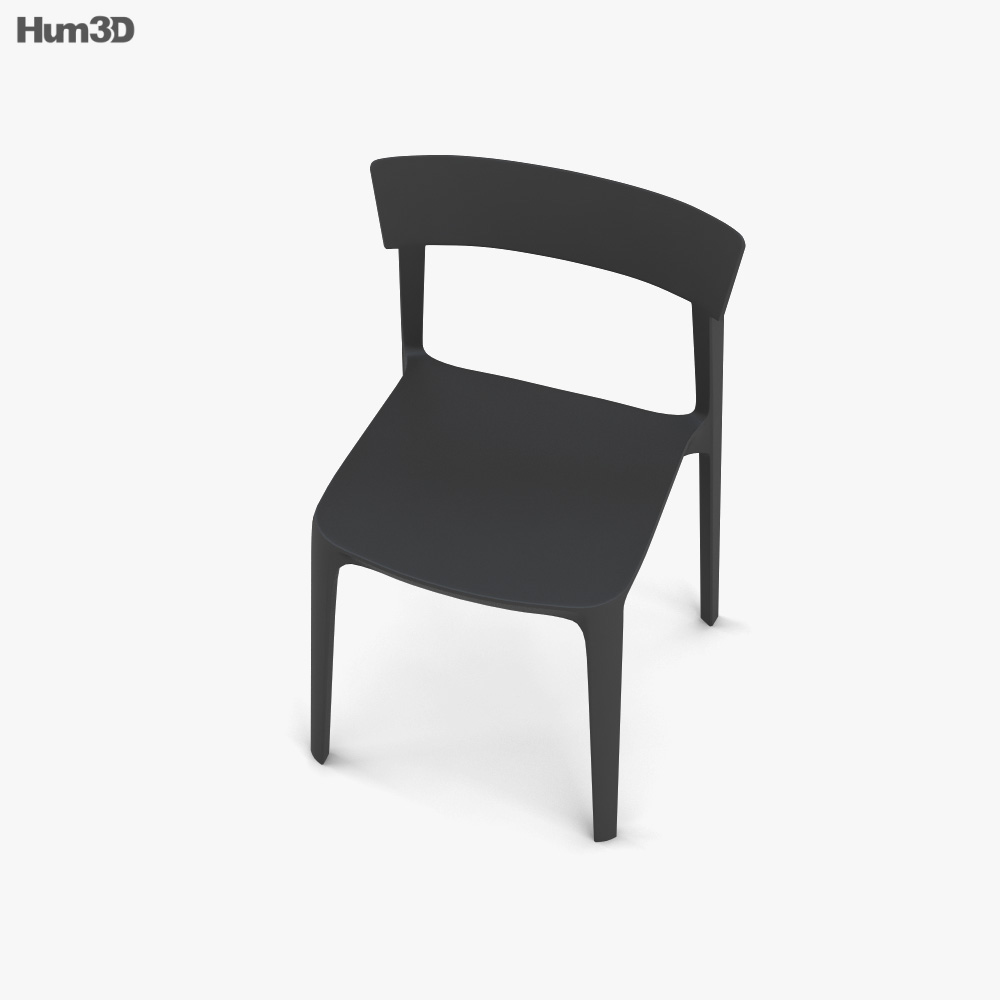 Calligaris Skin Chair 3D model - Download in MAX, OBJ, FBX, C4D