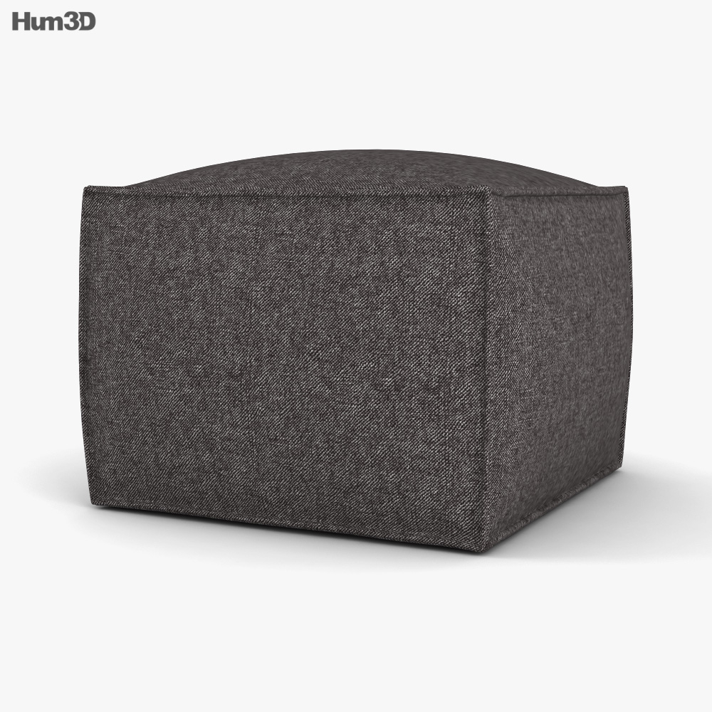 Calligaris Soap Ottoman 3D model - Download in MAX, OBJ, FBX, C4D