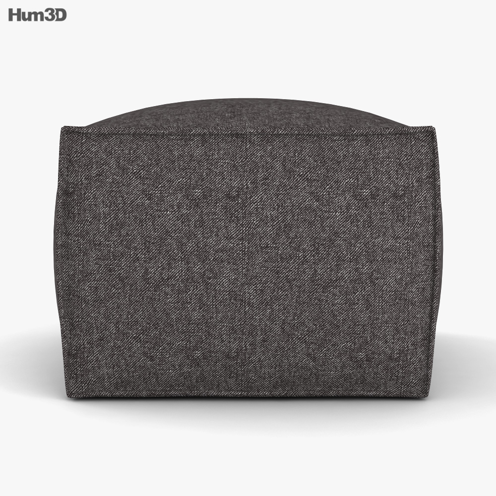 Calligaris Soap Ottoman 3D model - Download in MAX, OBJ, FBX, C4D