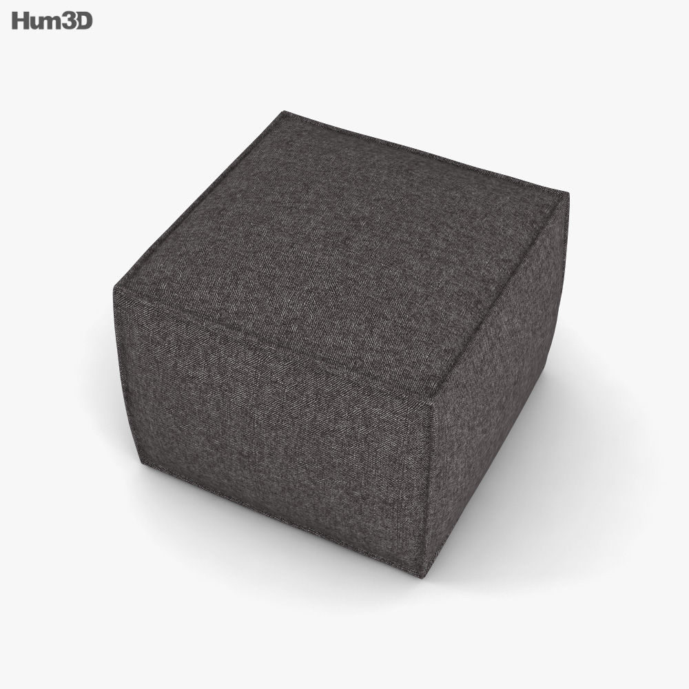Calligaris Soap Ottoman 3D model - Download in MAX, OBJ, FBX, C4D