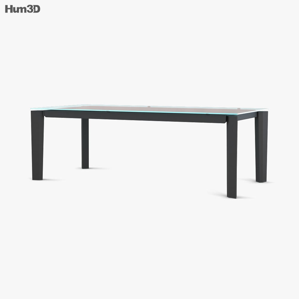 Calligaris Delta Table 3D model - Download in MAX, OBJ, FBX, C4D