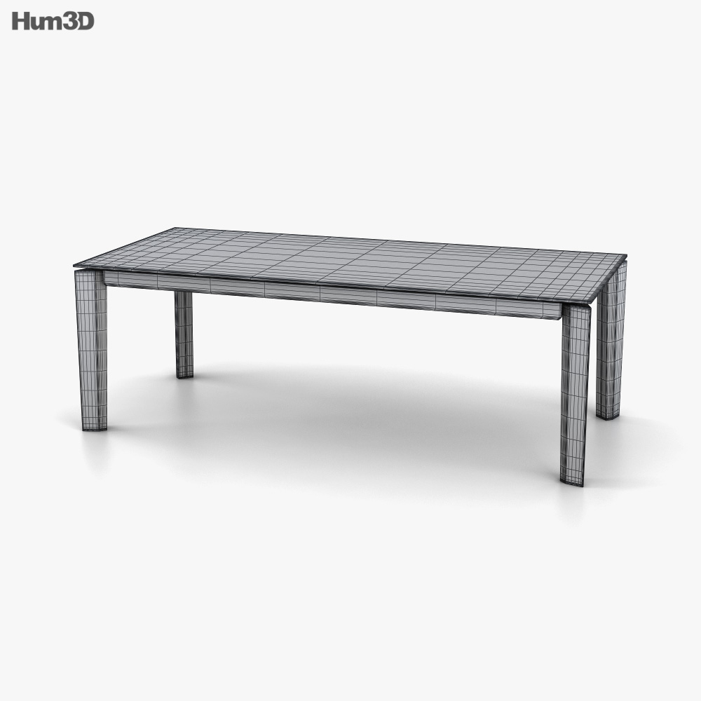Calligaris Delta Table 3D model - Download in MAX, OBJ, FBX, C4D