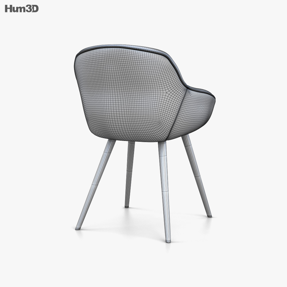 Calligaris Igloo Chair 3D model - Download in MAX, OBJ, FBX, C4D
