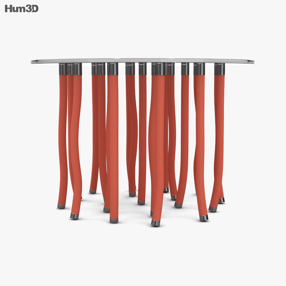 Cappellini Org Table 3D model - Download in MAX, OBJ, FBX, C4D