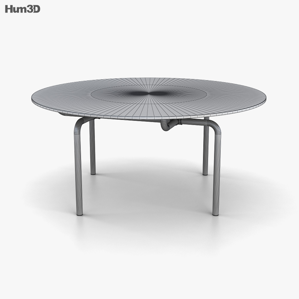 Cassina Edison Table 3D model - Download in MAX, OBJ, FBX, C4D