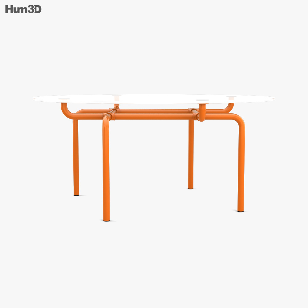 Cassina Edison Table 3D model - Download in MAX, OBJ, FBX, C4D