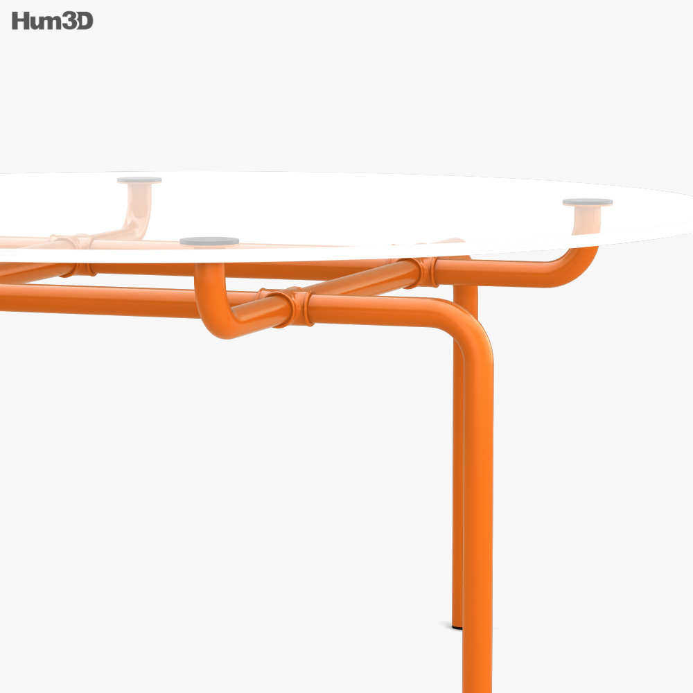 Cassina Edison Table 3D model - Download in MAX, OBJ, FBX, C4D