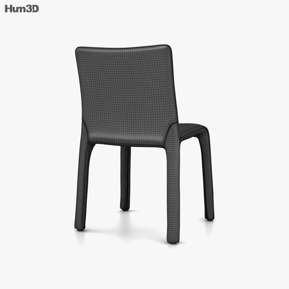 Cassina Cab 412 Chair 3d Model Download In Max Obj Fbx C4d