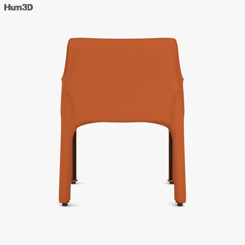 Cassina Cab 413 Chair 3D model - Download in MAX, OBJ, FBX, C4D