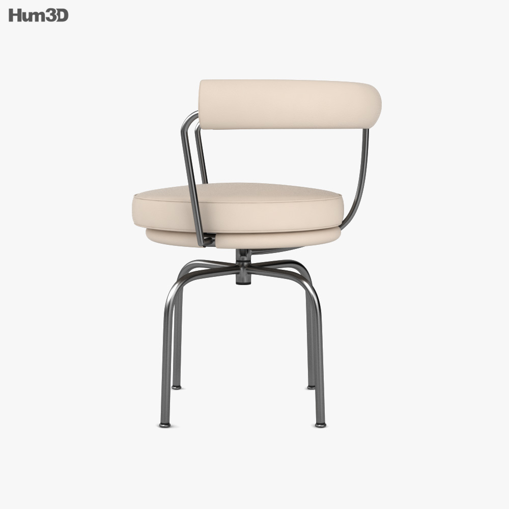 Cassina Charlotte Perriand LC7 Chair 3D model - Download in MAX, OBJ ...