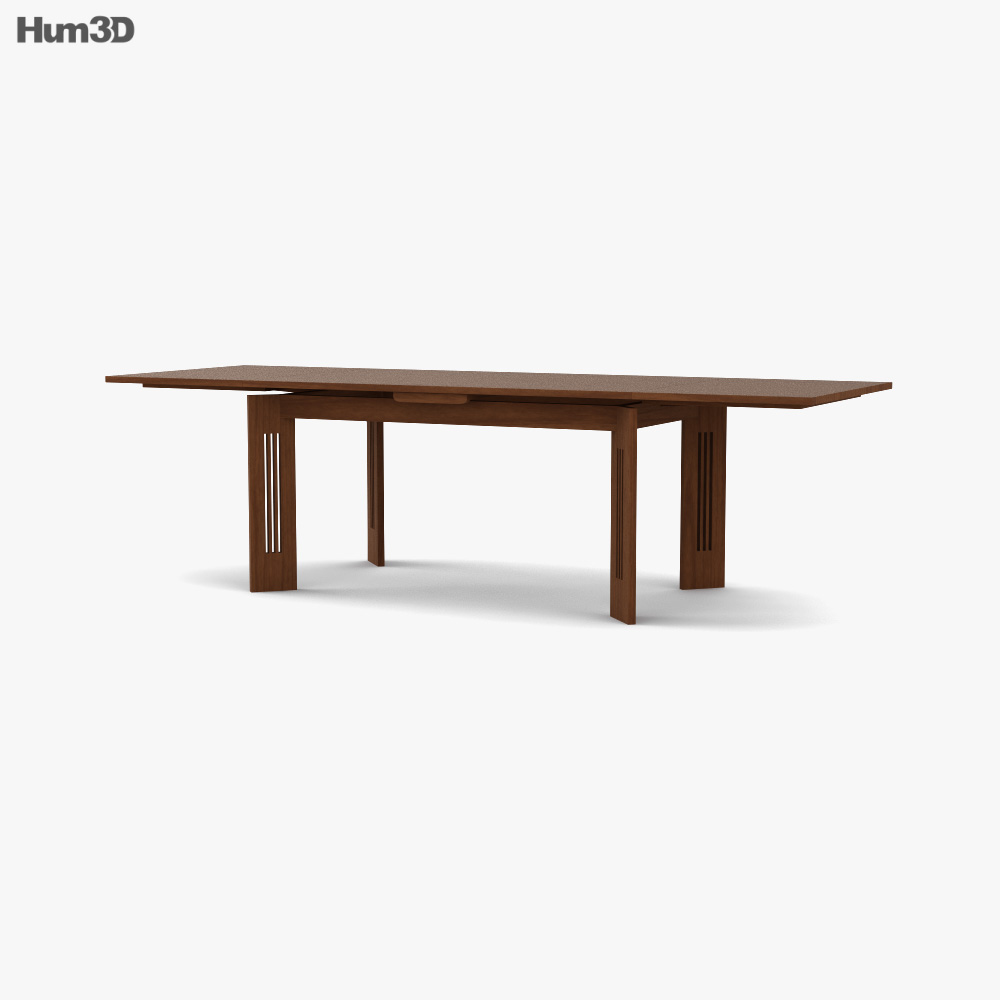 Cassina Berlino Table 3D model - Download in MAX, OBJ, FBX, C4D