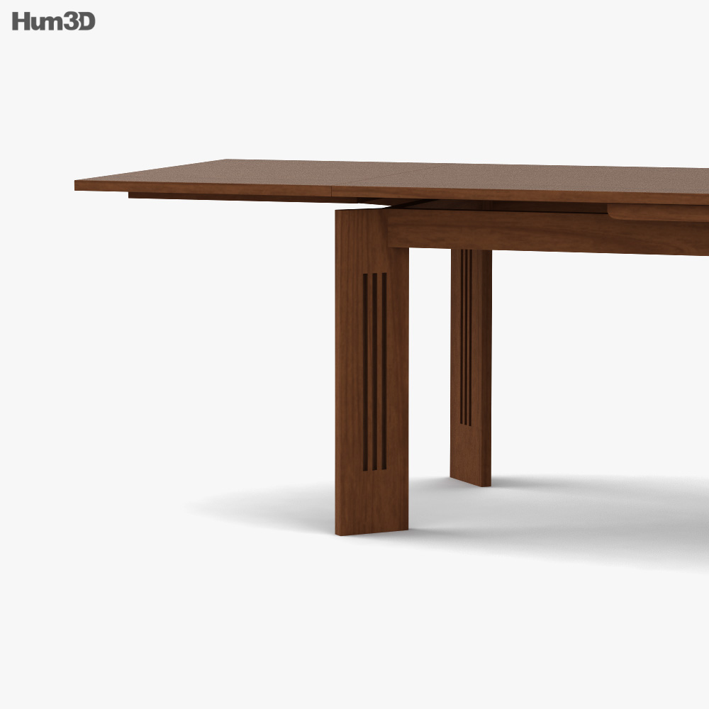 Cassina Berlino Table 3D model - Download in MAX, OBJ, FBX, C4D