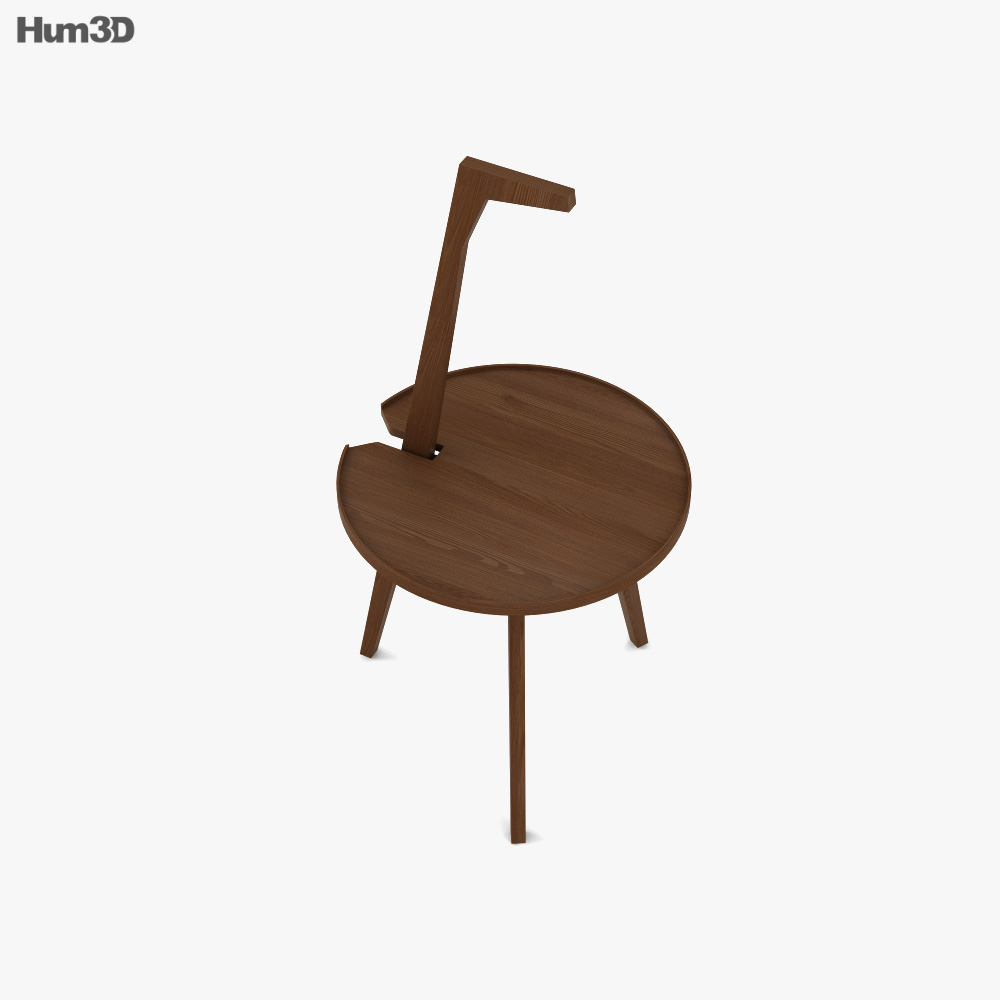 Cassina Cicognino Table 3D model - Download in MAX, OBJ, FBX, C4D
