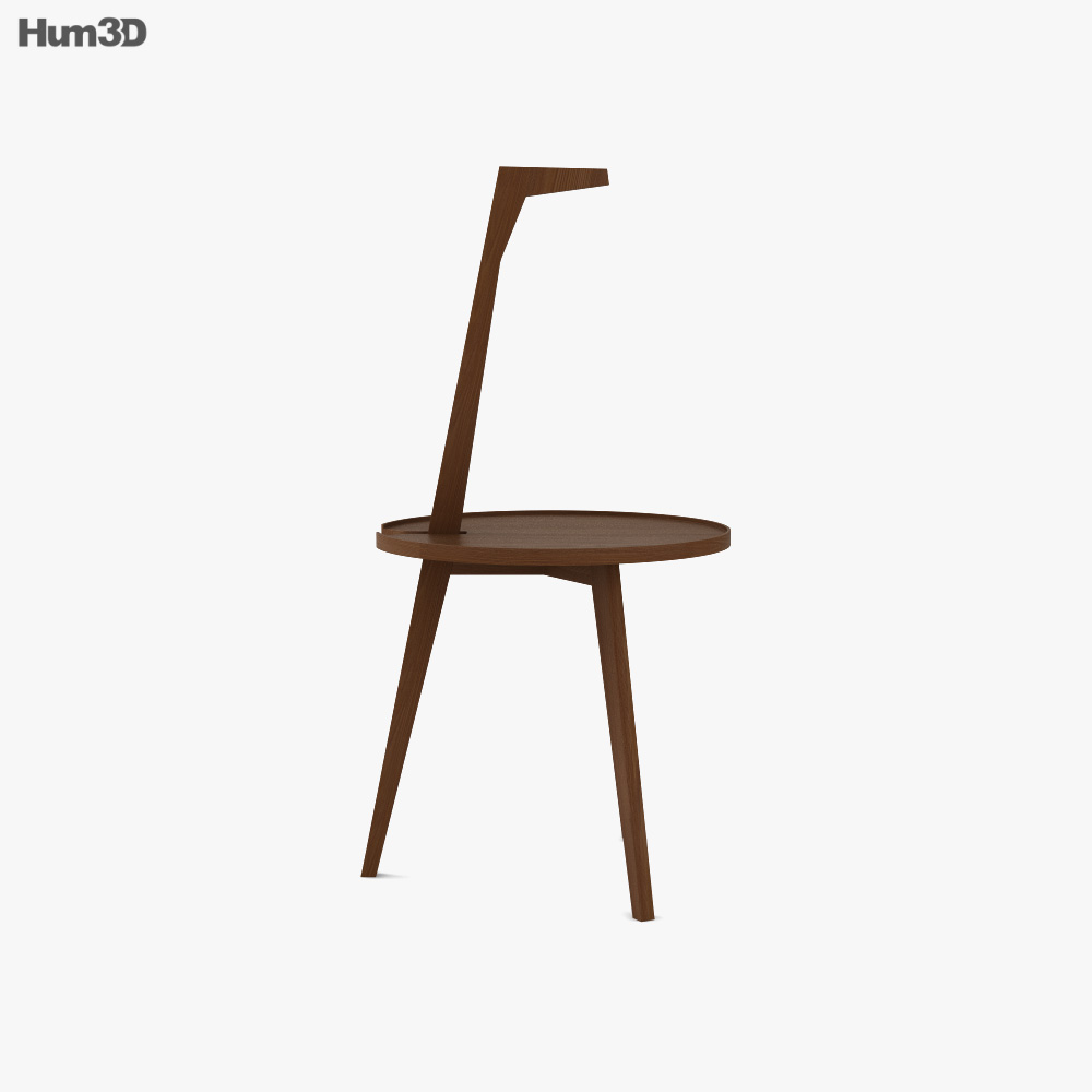 Cassina Cicognino Table 3D model - Download in MAX, OBJ, FBX, C4D