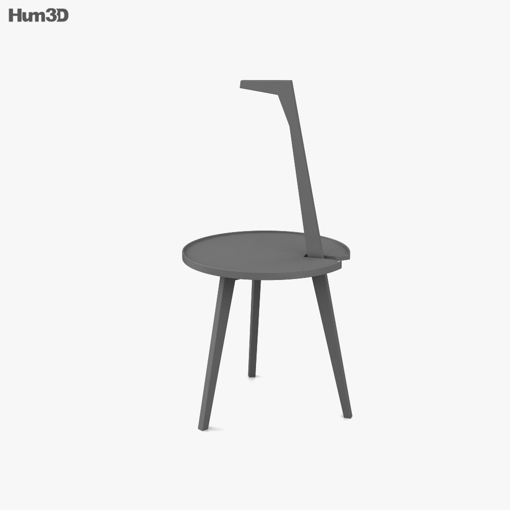 Cassina Cicognino Table 3D model - Download in MAX, OBJ, FBX, C4D