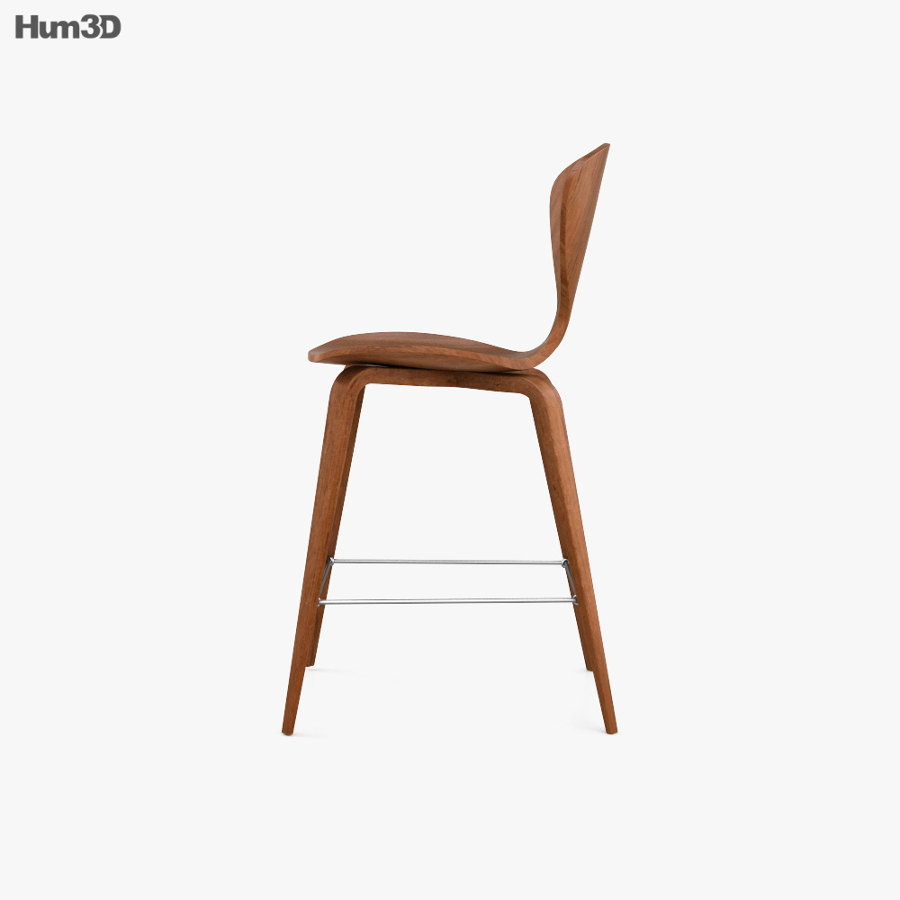 Cherner-Chair Company Cherner Bar stool 3D model - Download in MAX, OBJ ...