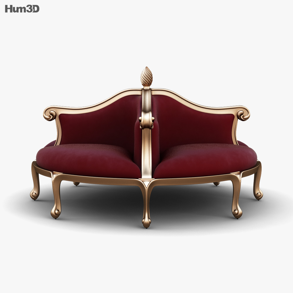 Christopher Guy Tate Sofa 3D model - Download in MAX, OBJ, FBX, C4D