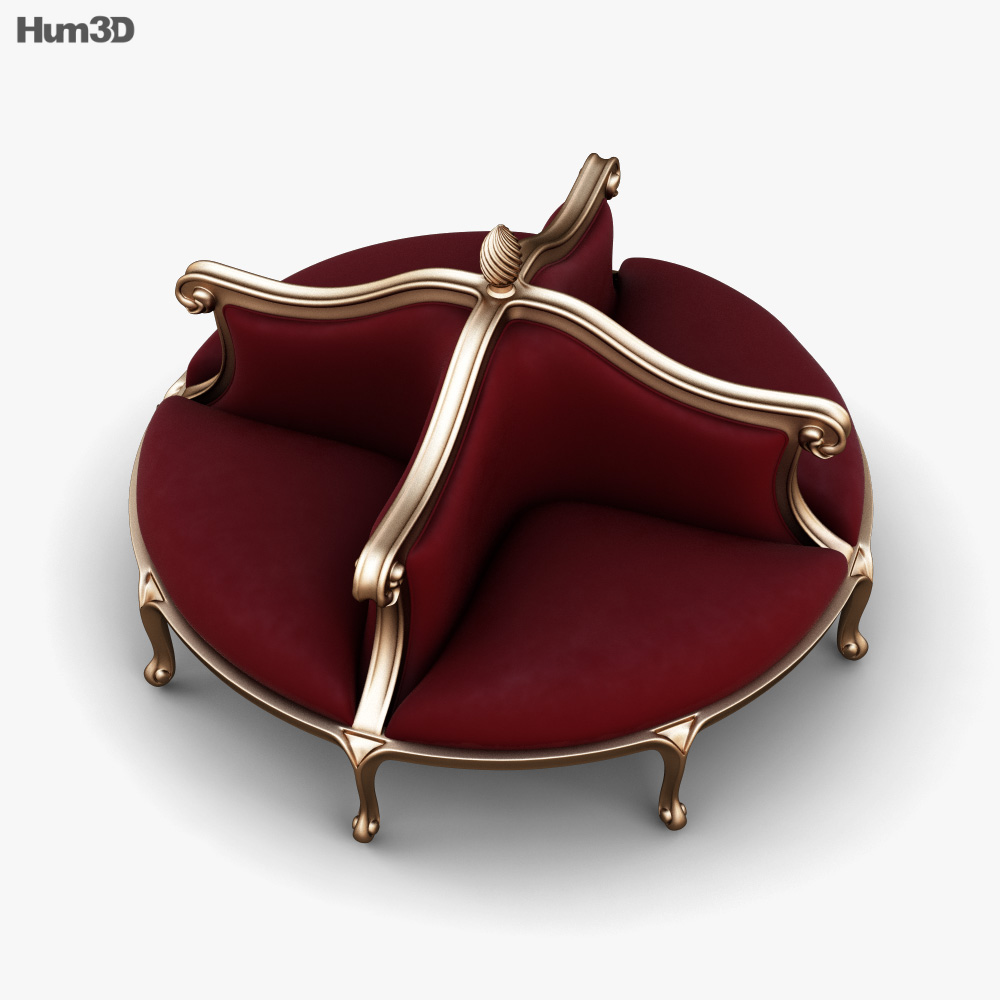 Christopher Guy Tate Sofa 3D model - Download in MAX, OBJ, FBX, C4D