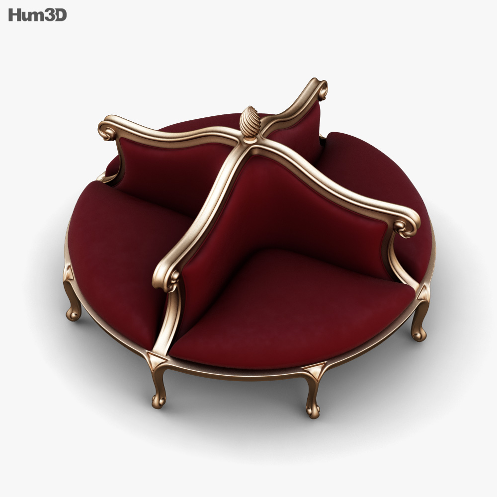 Christopher Guy Tate Sofa 3D model - Download in MAX, OBJ, FBX, C4D