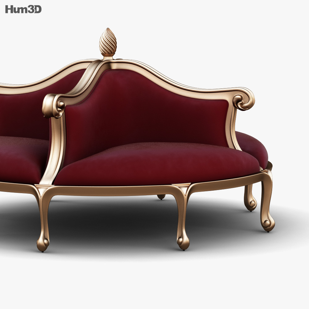 Christopher Guy Tate Sofa 3D model - Download in MAX, OBJ, FBX, C4D