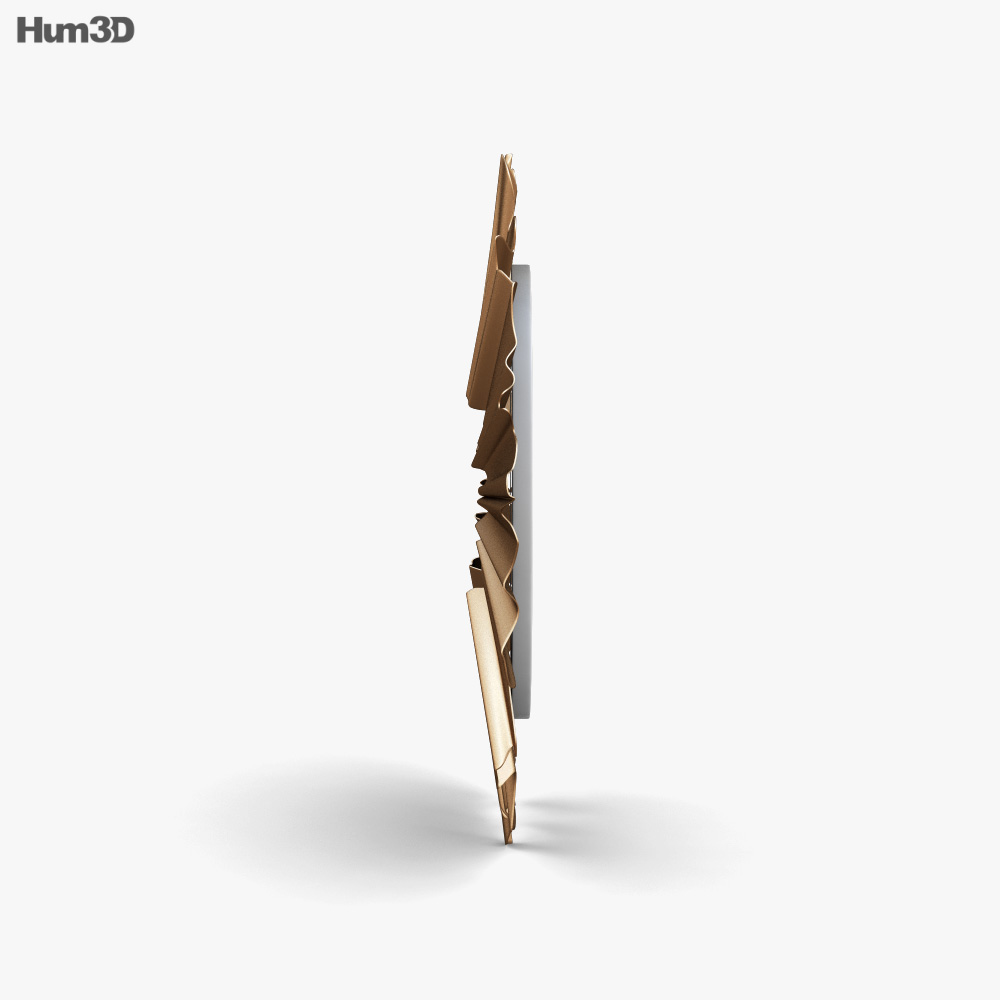 Christopher Guy Ruffle mirror 3D model - Download in MAX, OBJ, FBX, C4D