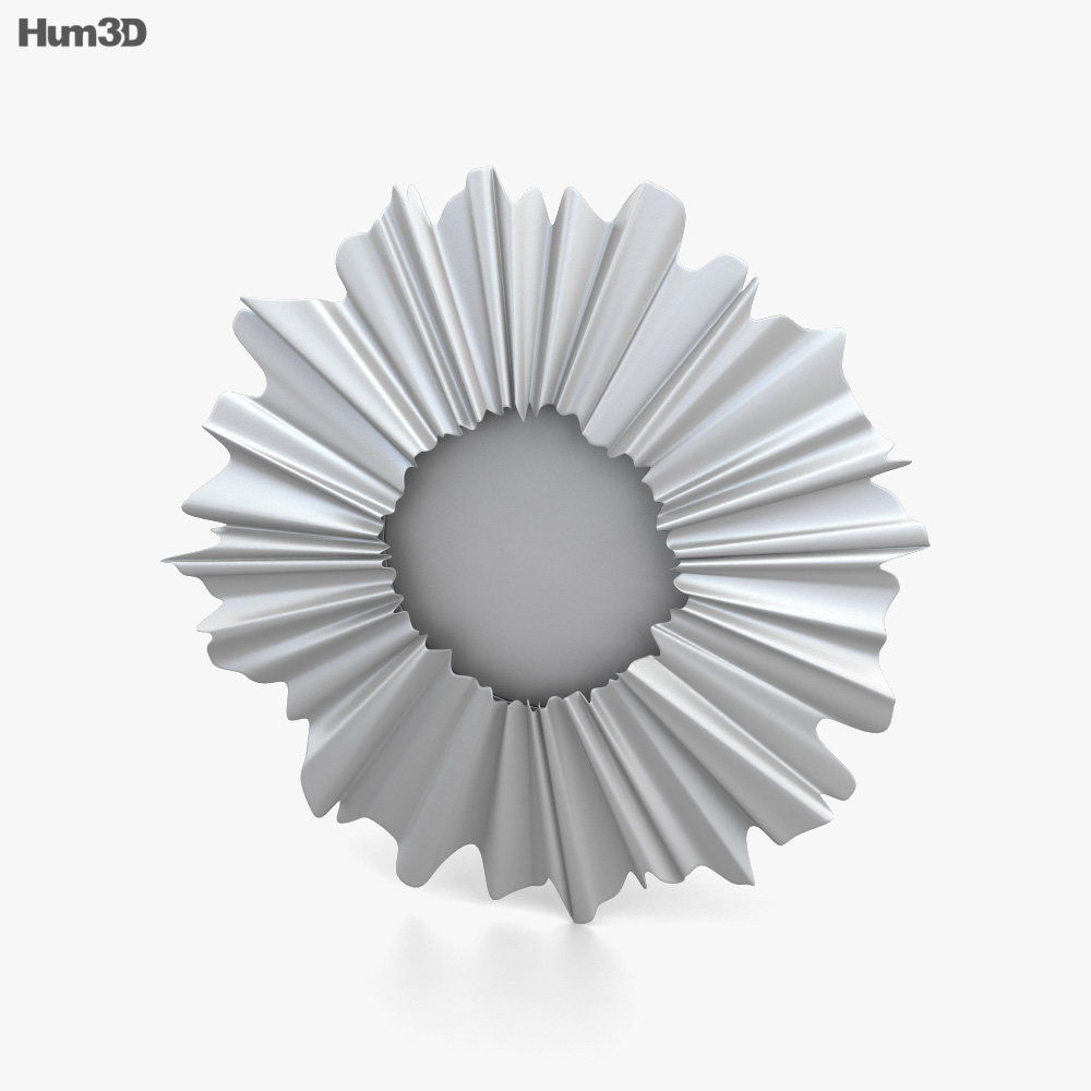 Christopher Guy Ruffle mirror 3D model - Download in MAX, OBJ, FBX, C4D