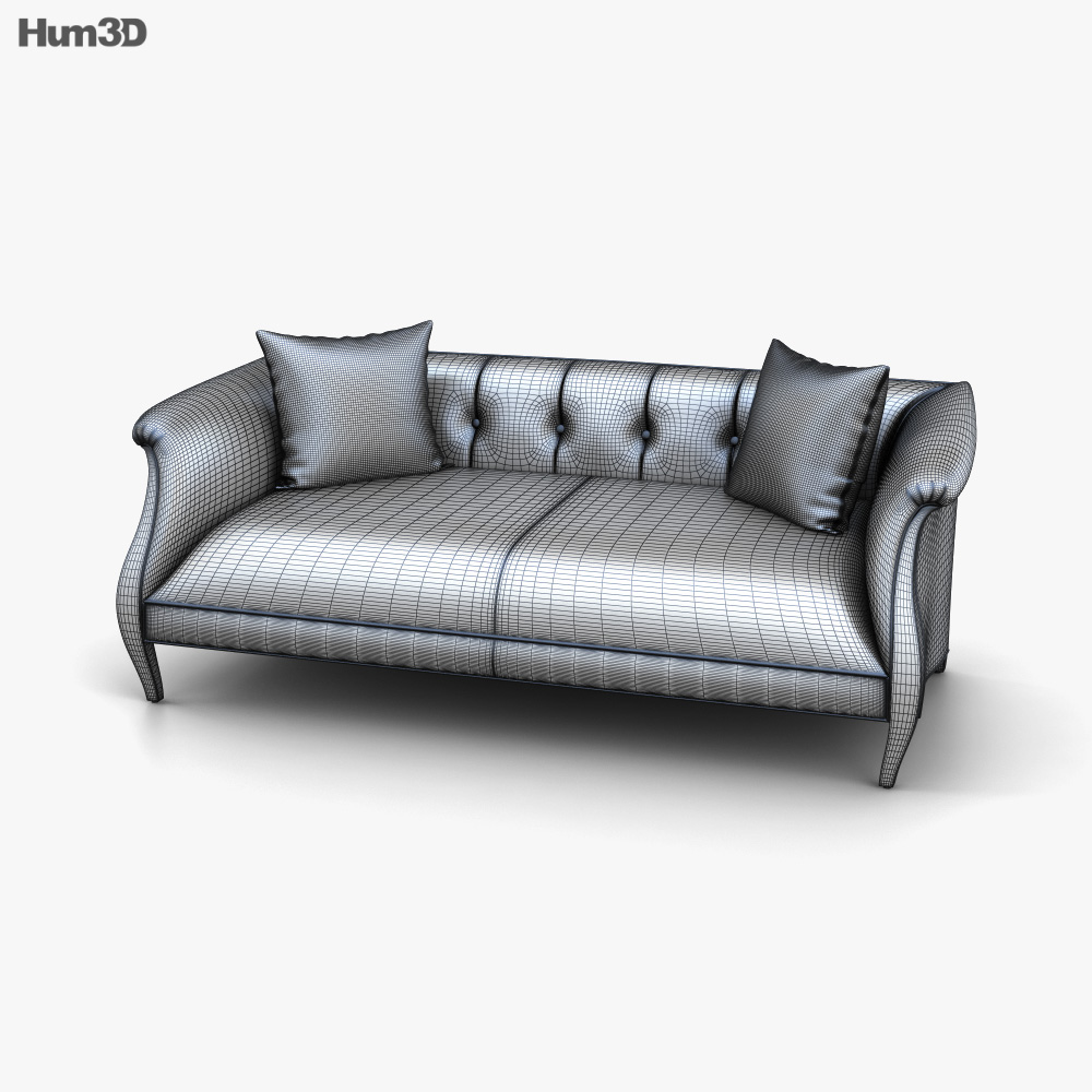 Christopher Guy Giola Sofa 3D model - Download in MAX, OBJ, FBX, C4D