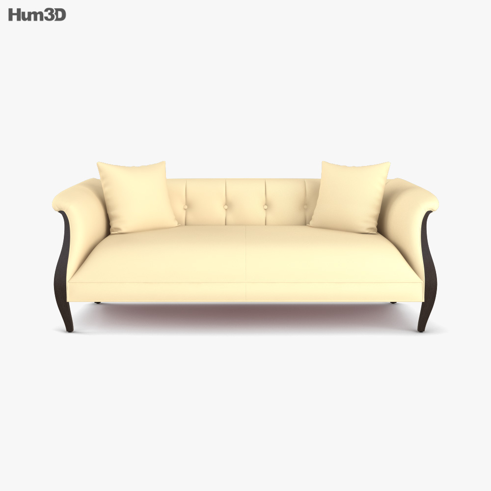 Christopher Guy Giola Sofa 3D model - Download in MAX, OBJ, FBX, C4D