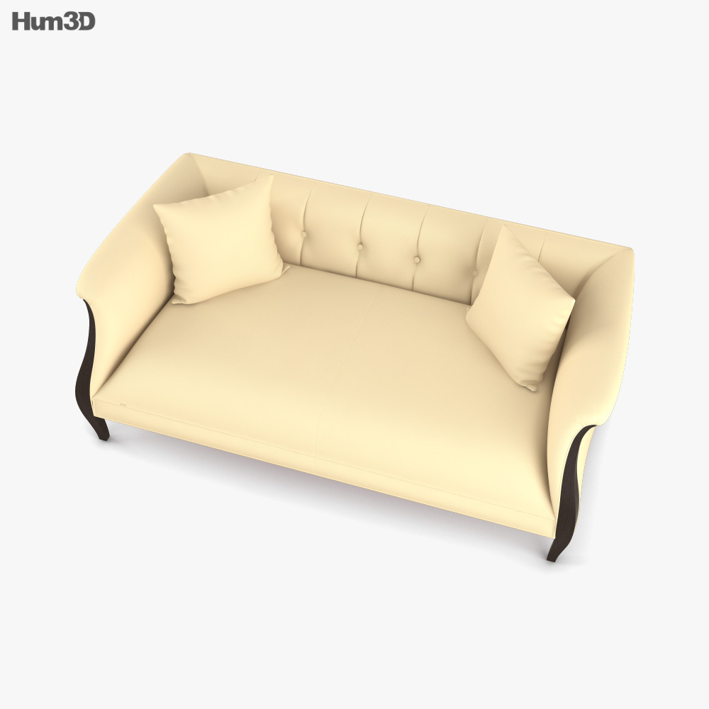 Christopher Guy Giola Sofa 3D model - Download in MAX, OBJ, FBX, C4D