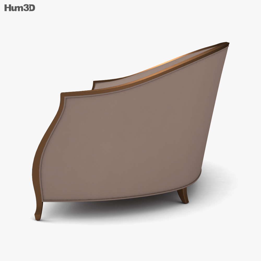 Christopher Guy Montpellier Sofa 3D model - Download in MAX, OBJ, FBX, C4D