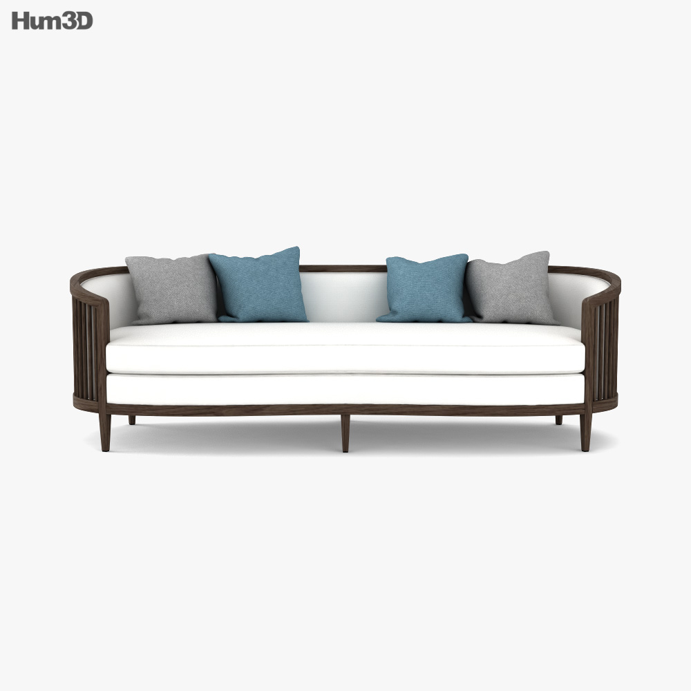 Coco Wolf Largo Lugano Sofa 3D model - Download in MAX, OBJ, FBX, C4D