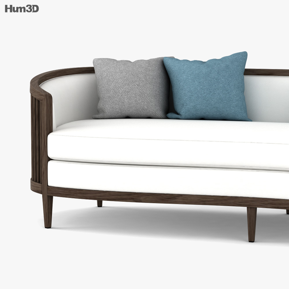 Coco Wolf Largo Lugano Sofa 3D model - Download in MAX, OBJ, FBX, C4D