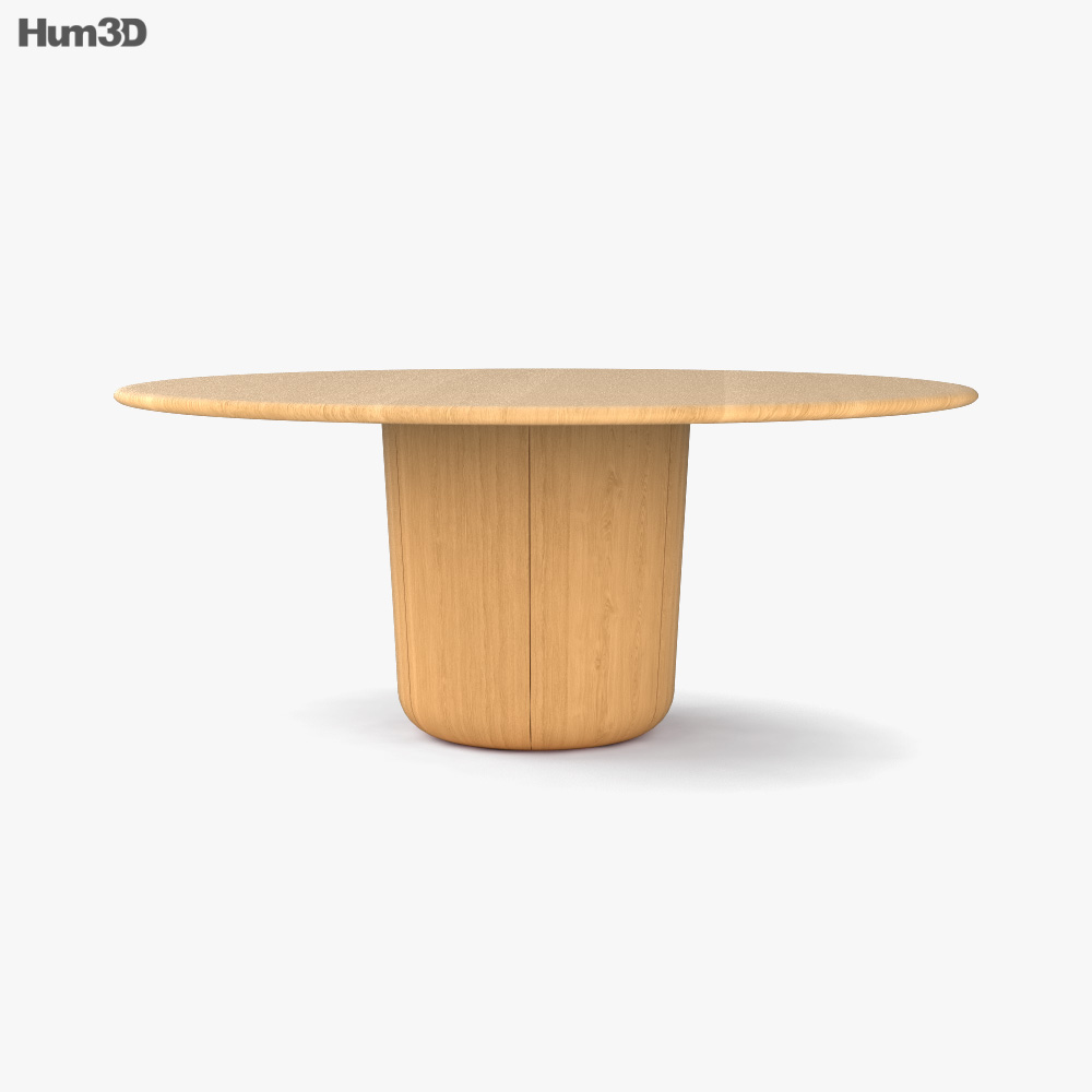Conde House One Round table 3D model - Download in MAX, OBJ, FBX, C4D