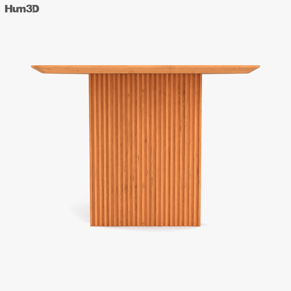 DK3 Ten Dining table 3D model - Download in MAX, OBJ, FBX, C4D