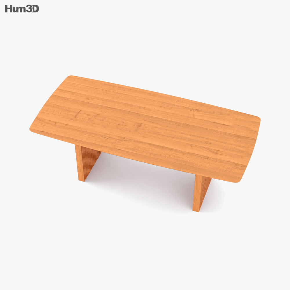 DK3 Ten Dining table 3D model - Download in MAX, OBJ, FBX, C4D