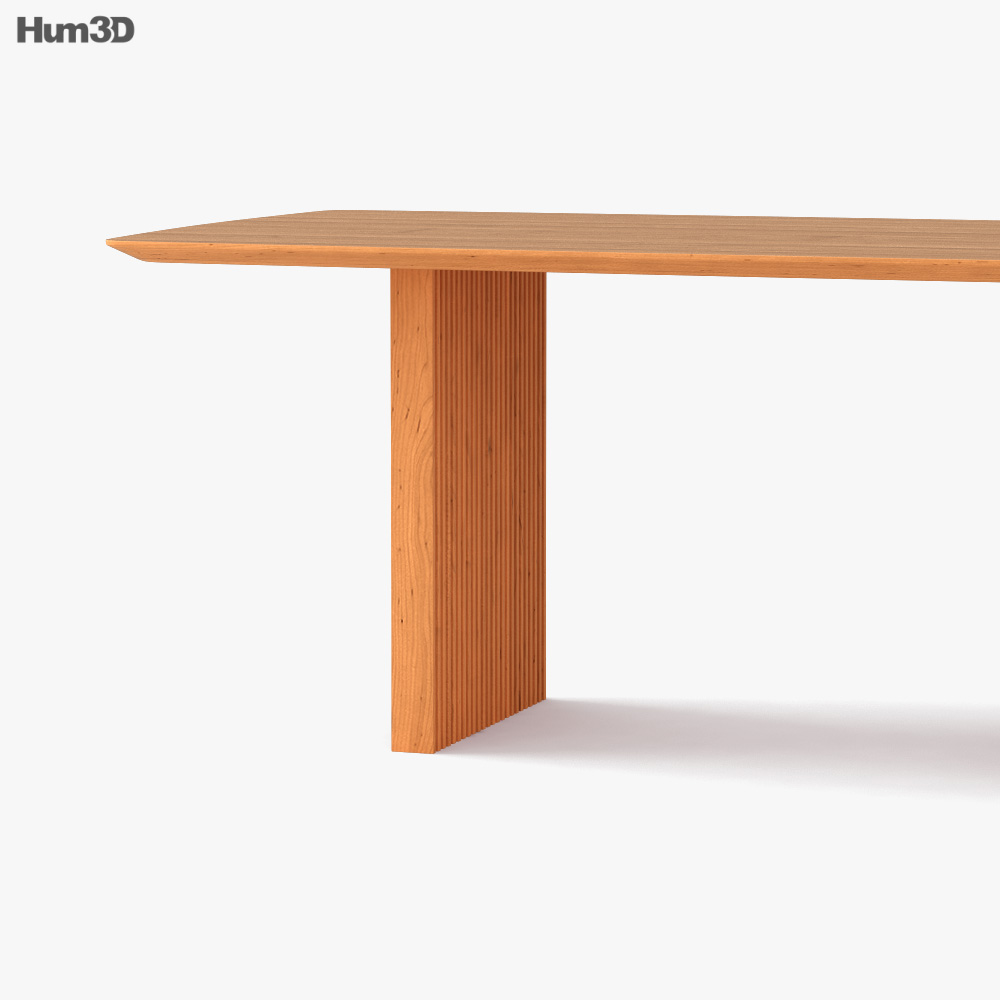 DK3 Ten Dining table 3D model - Download in MAX, OBJ, FBX, C4D