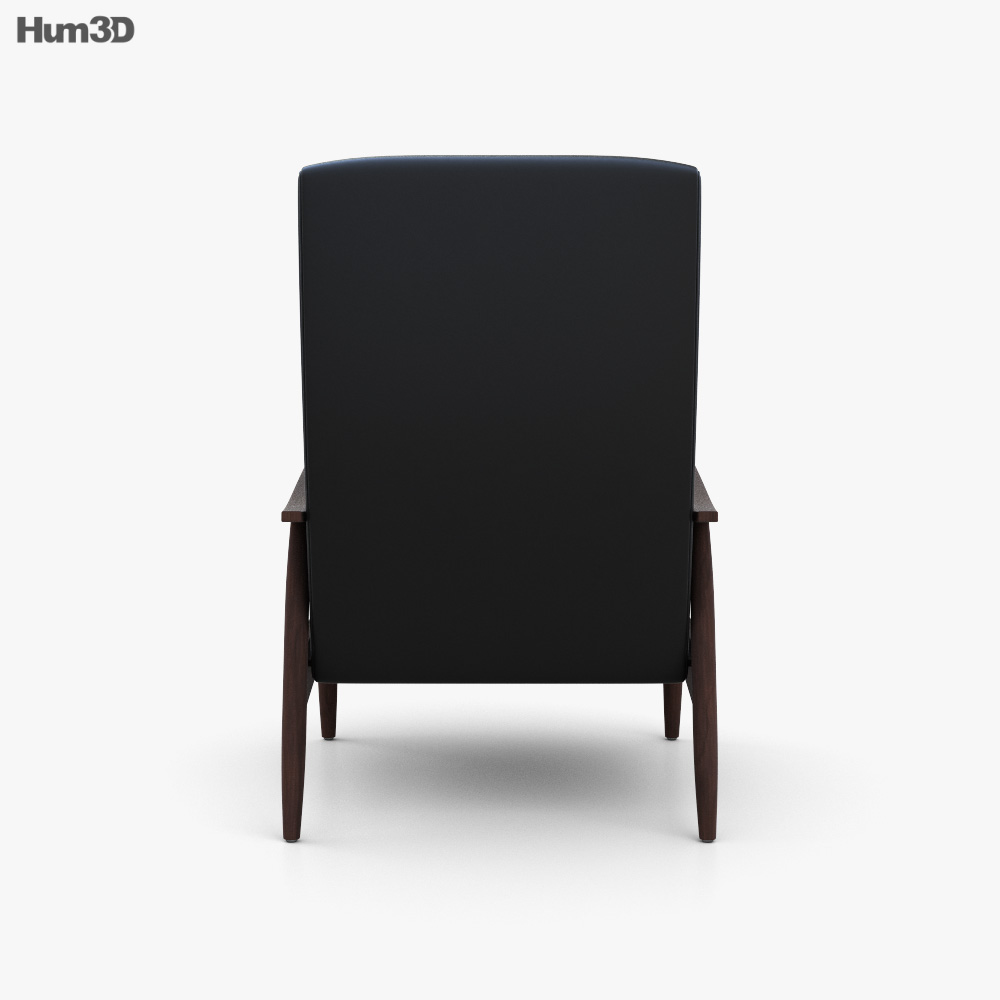 DWR Milo Baughman Recliner 74 3D model - Download in MAX, OBJ, FBX, C4D