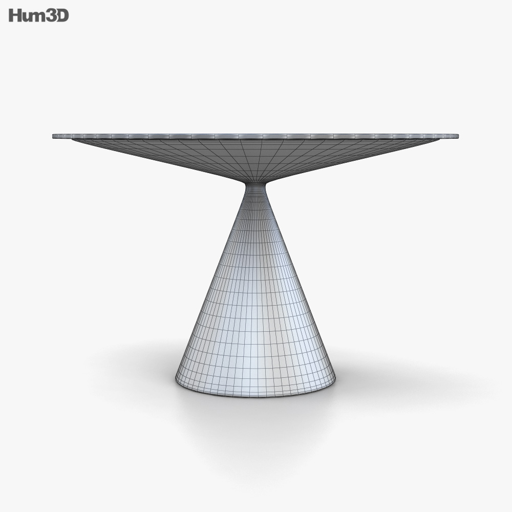 Desalto Clay Table 3D model - Download in MAX, OBJ, FBX, C4D