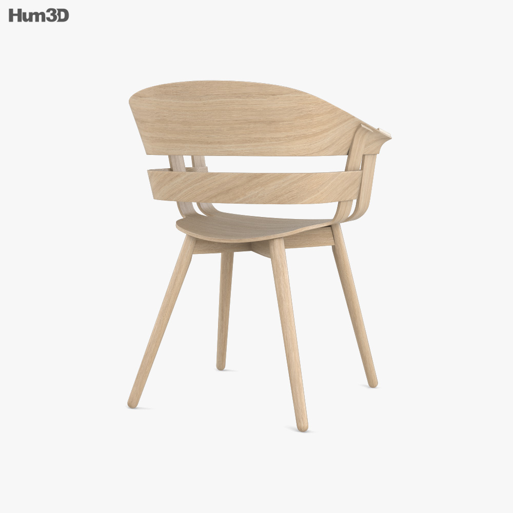 Design House Wick Chair 3D model - Download in MAX, OBJ, FBX, C4D