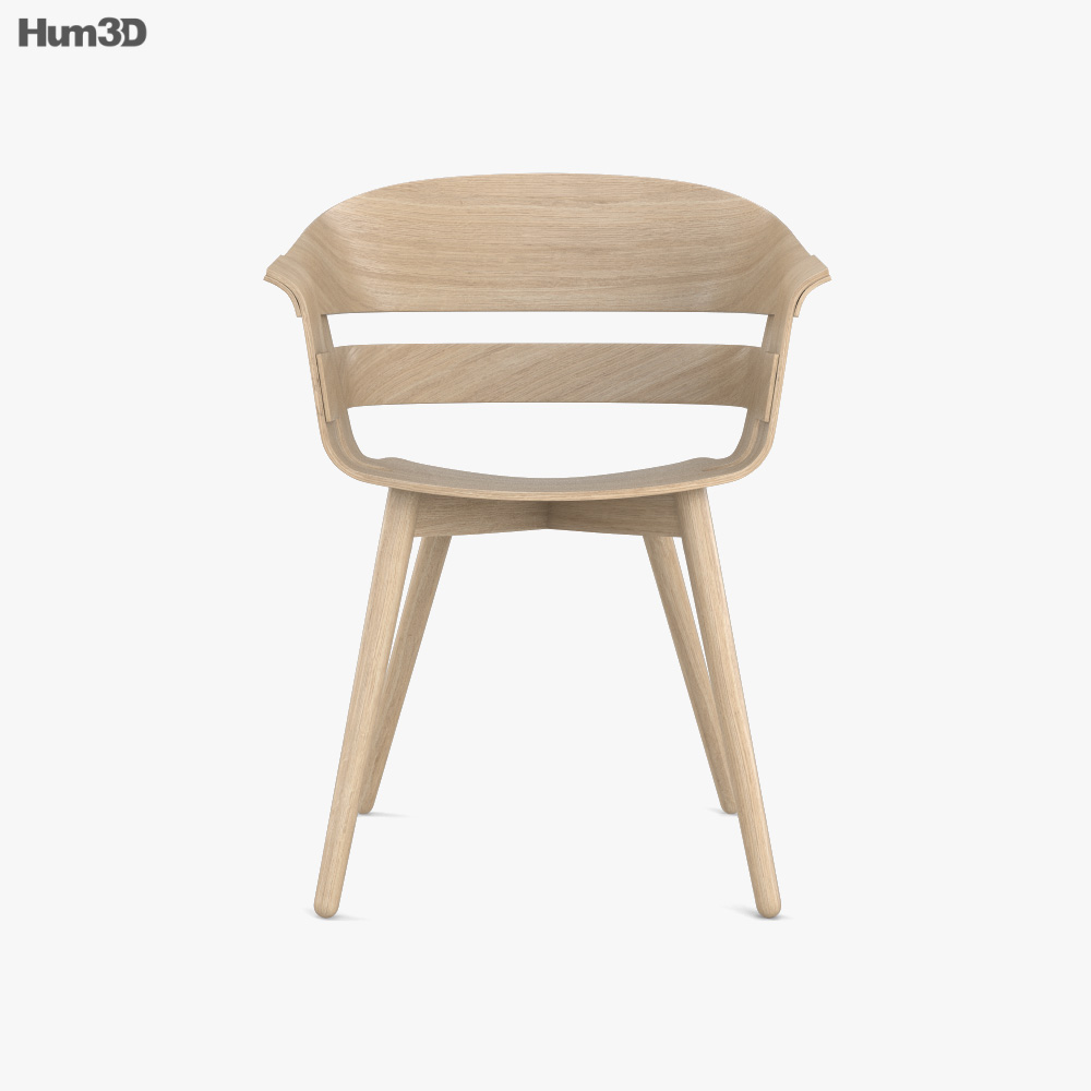 Design House Wick Chair 3D model - Download in MAX, OBJ, FBX, C4D