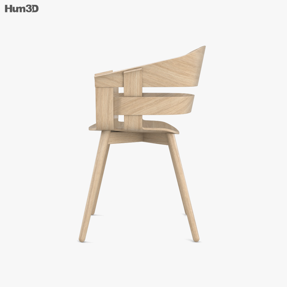 Design House Wick Chair 3D model - Download in MAX, OBJ, FBX, C4D