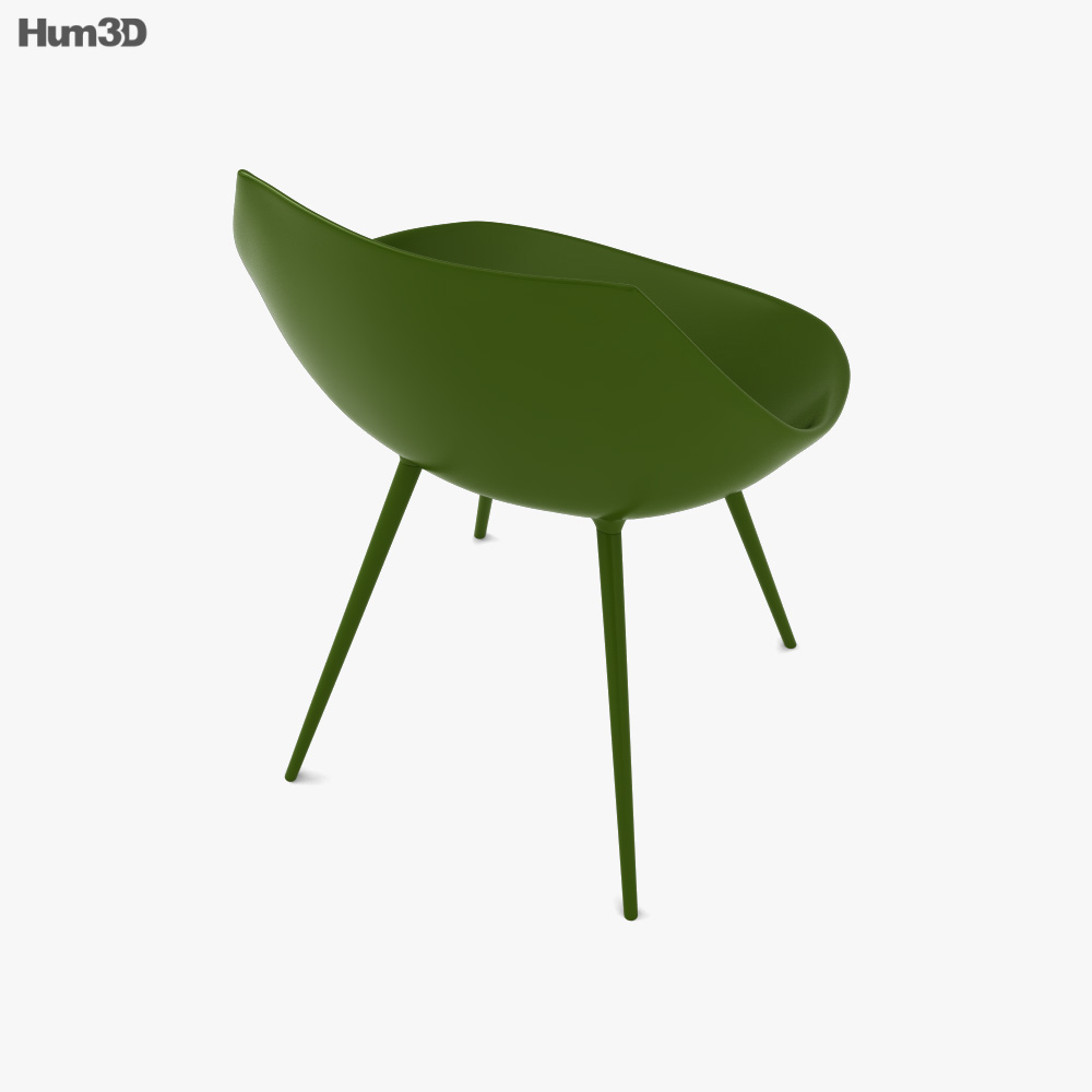 Driade Lago Chair 3D model - Download in MAX, OBJ, FBX, C4D