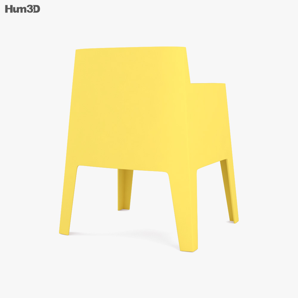 Driade Toy Armchair 3D model - Download in MAX, OBJ, FBX, C4D