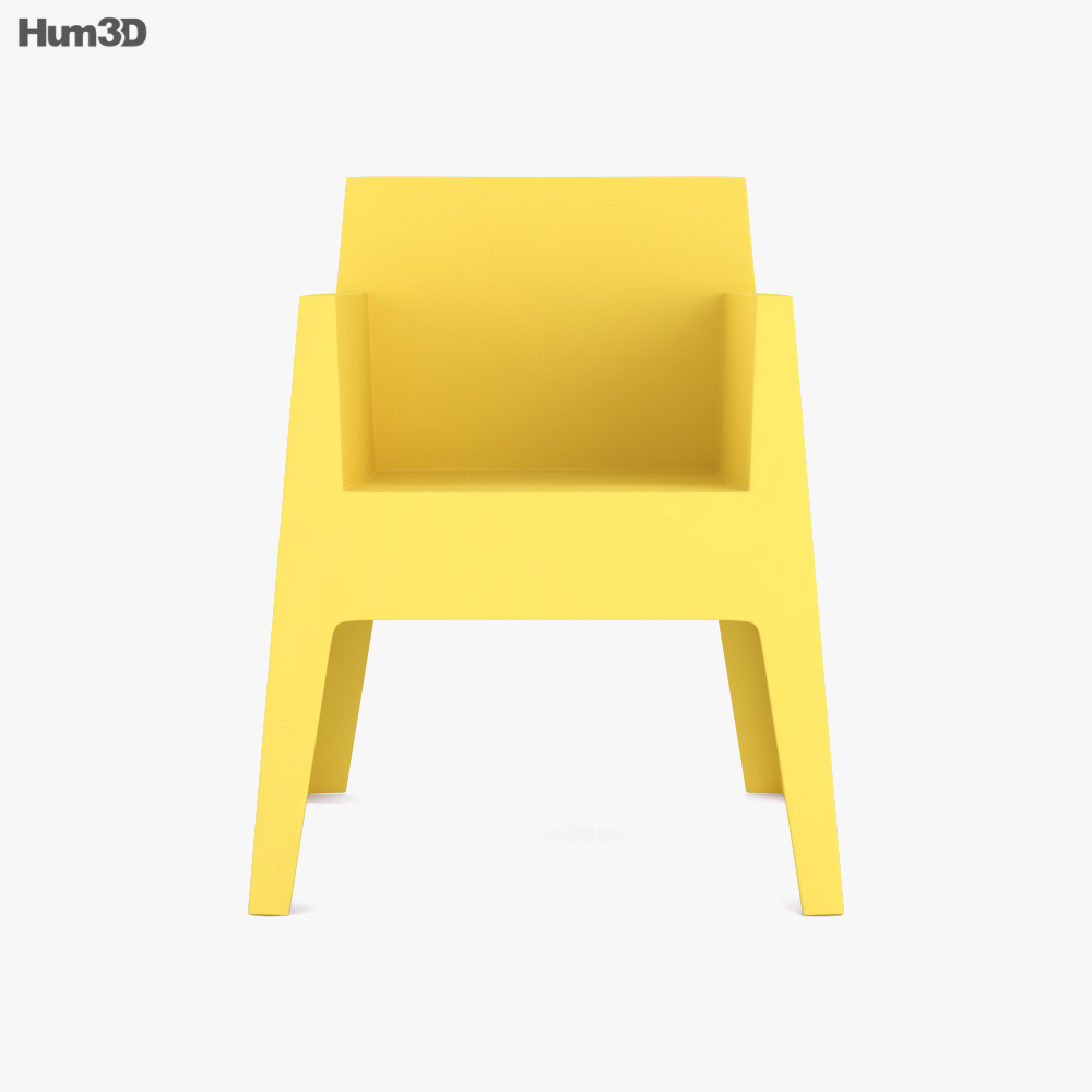 Driade Toy Armchair 3D model - Download in MAX, OBJ, FBX, C4D