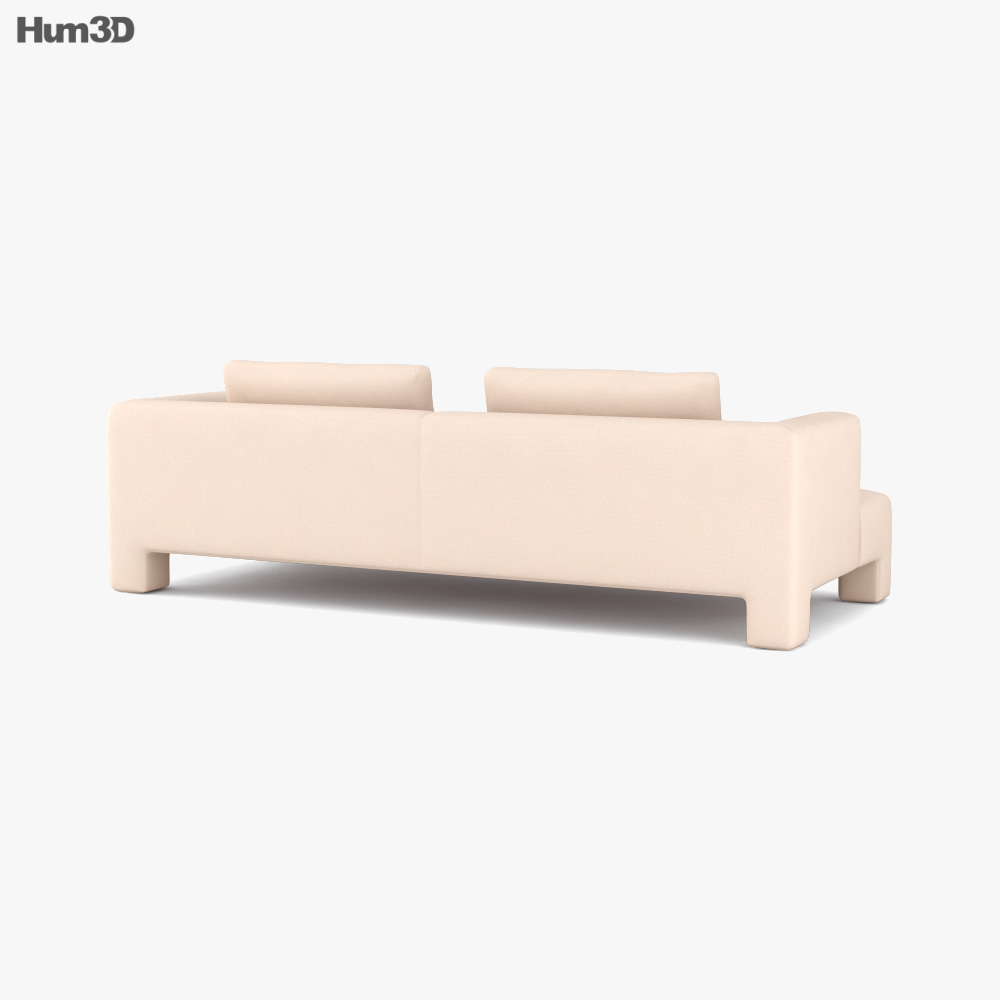 Driade Mod Sofa 3D model - Download in MAX, OBJ, FBX, C4D