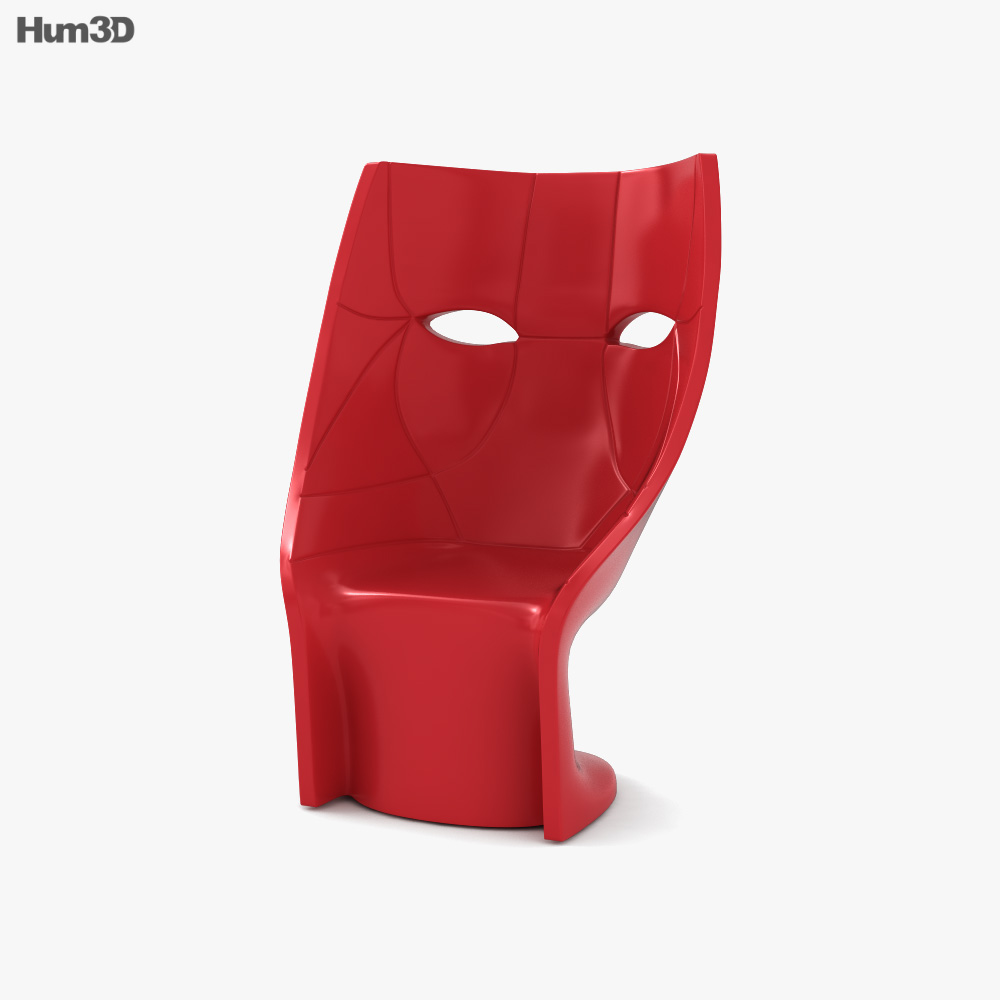 Driade Nemo Swivel chair 3D model - Download in MAX, OBJ, FBX, C4D