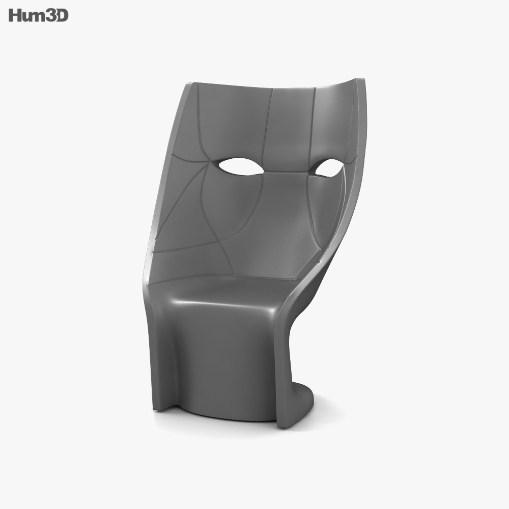 Driade Nemo Swivel chair 3D model - Download in MAX, OBJ, FBX, C4D