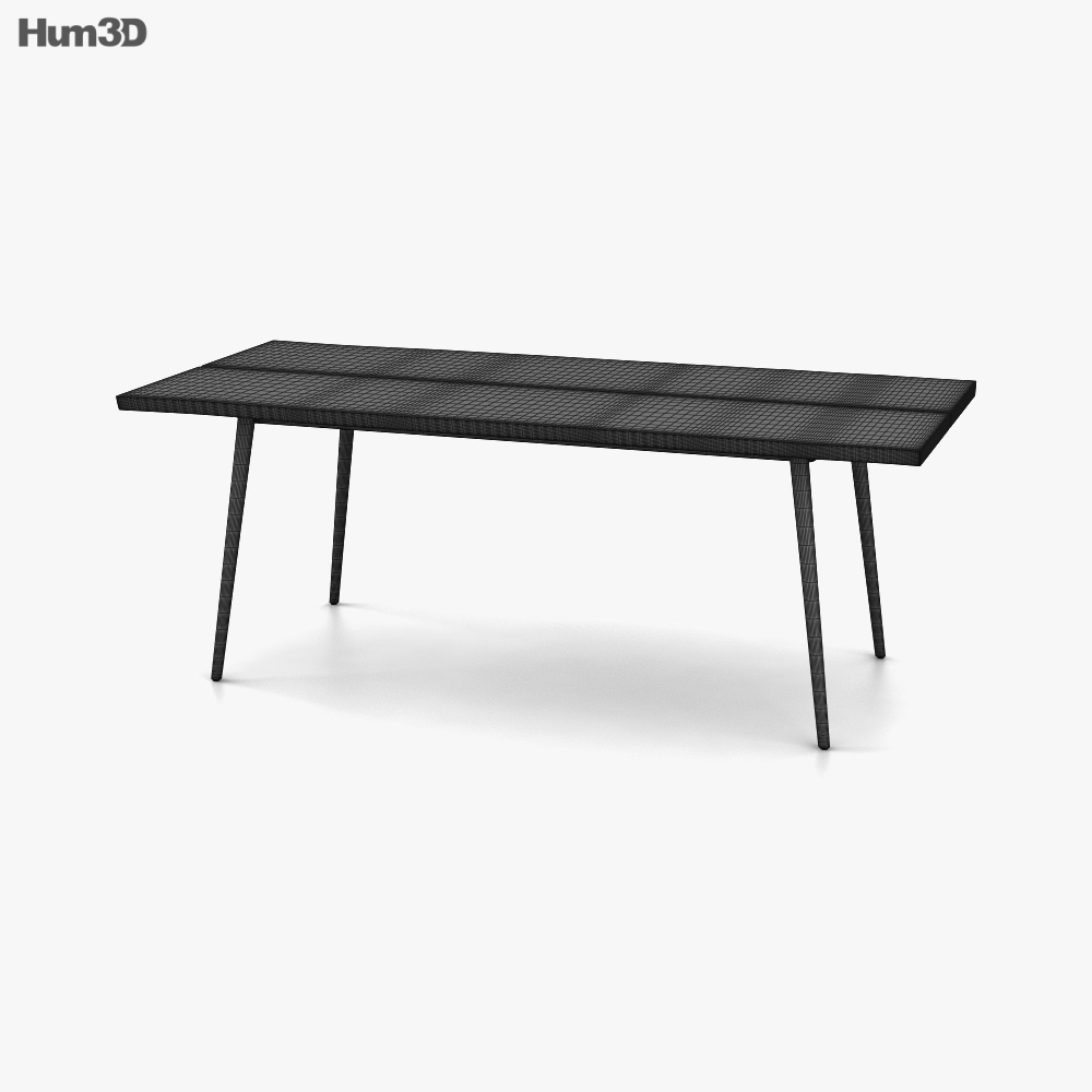 Dutchbone Alagon Table 3D model - Download in MAX, OBJ, FBX, C4D